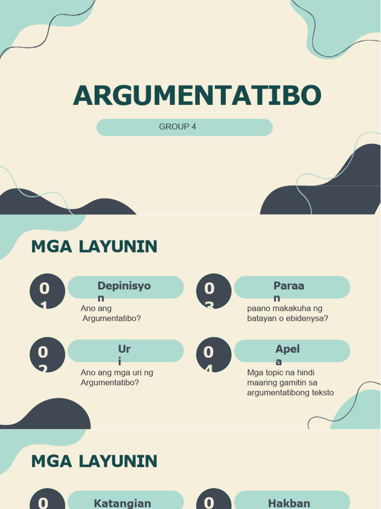 Argumentatibo Grp.4 Abm-C | PDF