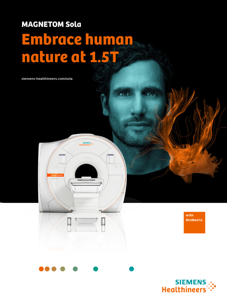 MR MAGNETOM Sola With BioMatrix Brochure | PDF | Magnetic Resonance ...