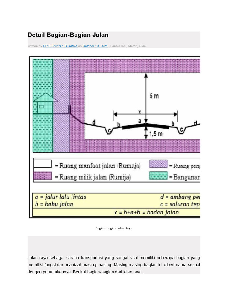 Bagian Jalan | PDF
