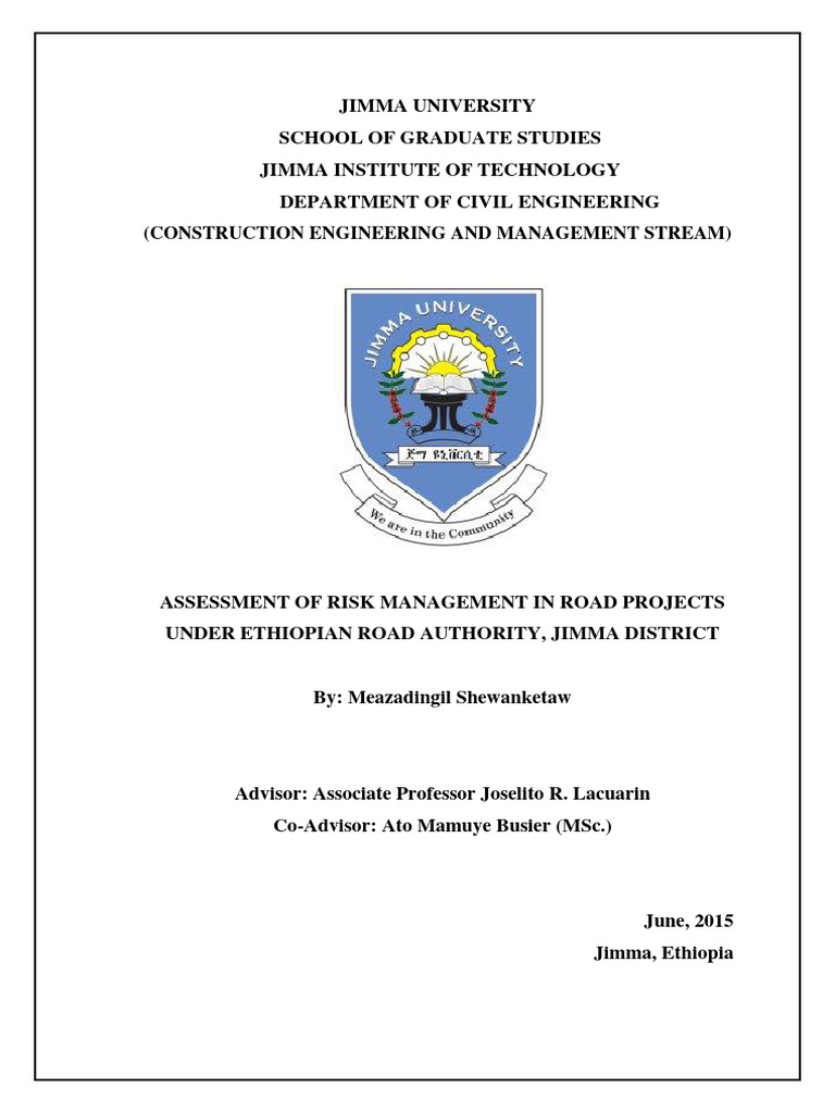 Meazadingil s. final thesis | PDF | Risk | Risk Management