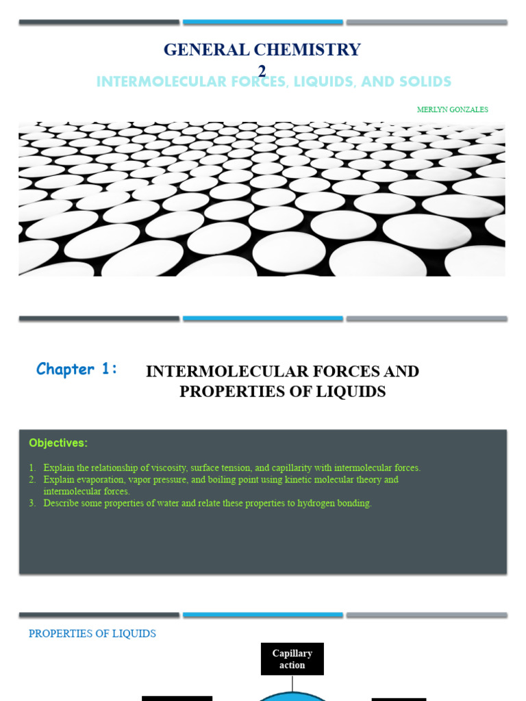 Chap 1 IMF Part2 | PDF | Liquids | Properties Of Water