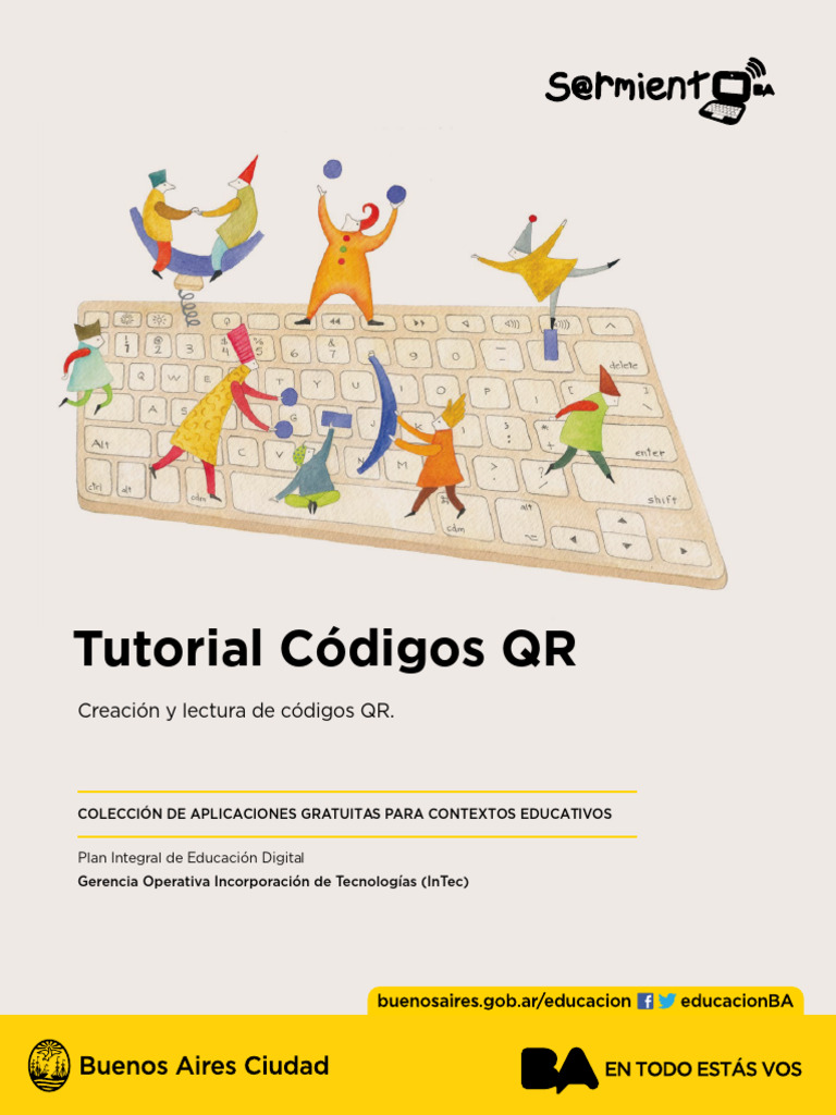 Tutorial Códigos QR | PDF | Código QR | Red mundial