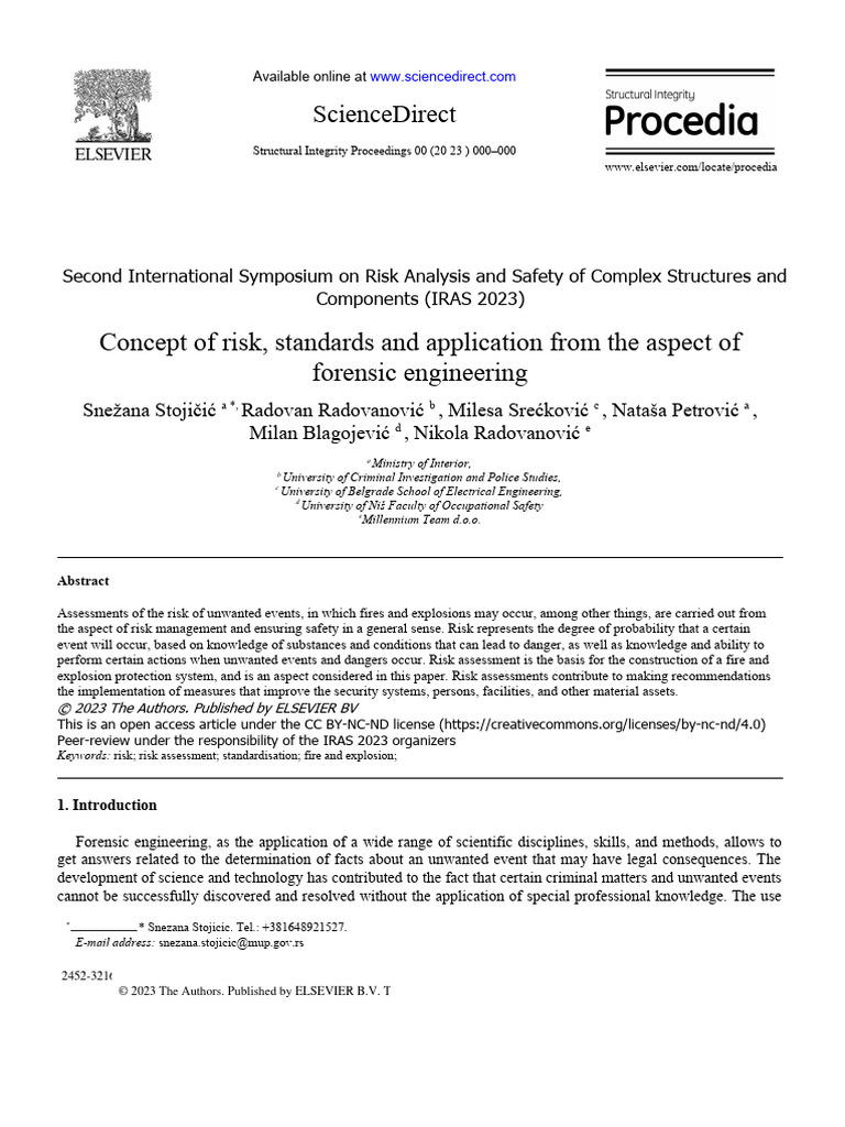 Koncept rizika-IRAS2023-eng - A | PDF | Risk | Risk Management
