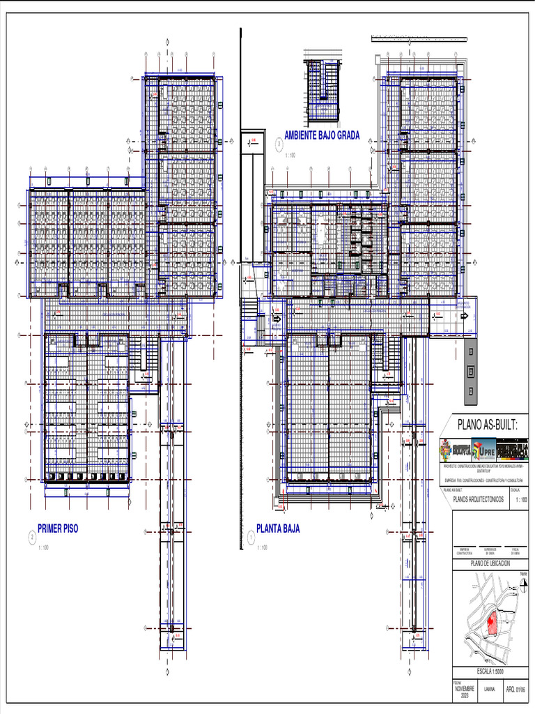 U e e M A Plano Arq y Sanit | PDF