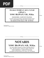 Contoh Covernote | PDF