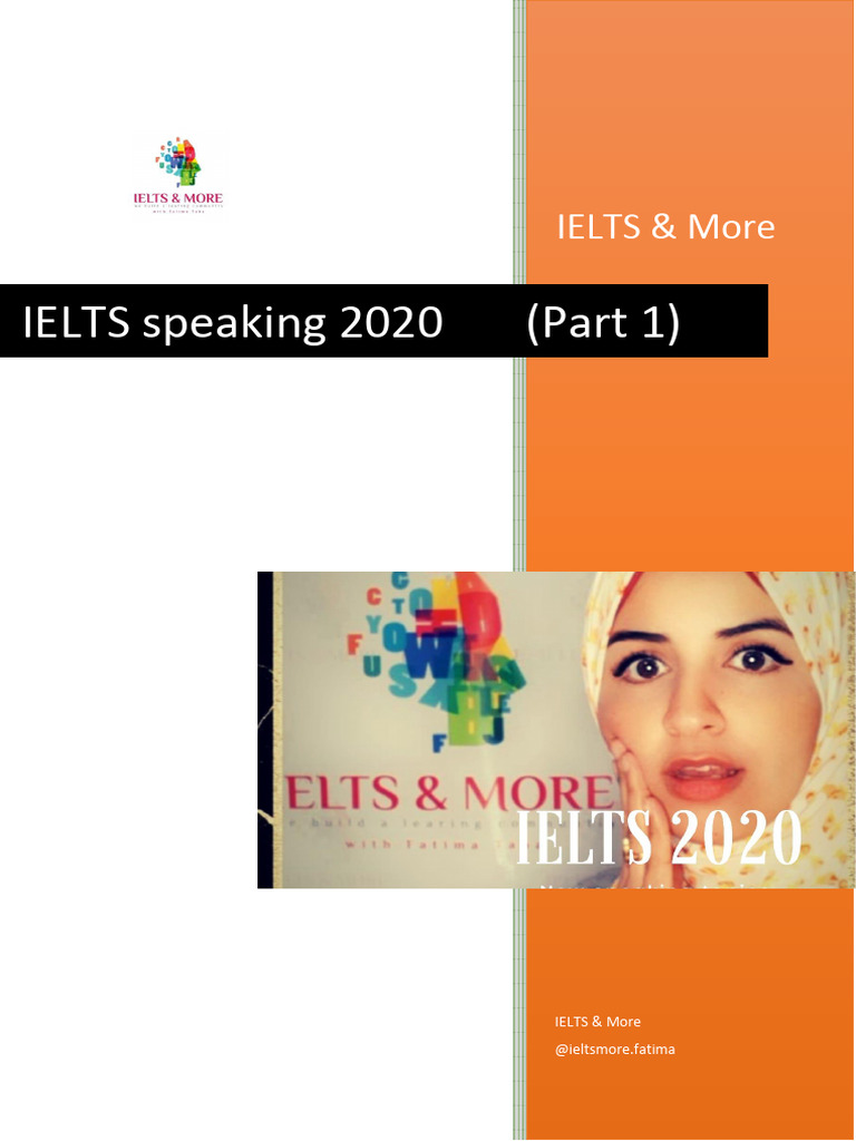 IELTs Spekaing Part 1 2020 | PDF