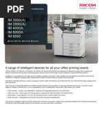 RICOH - IM - C2010 - C2510 - C3010 - C3510 - C4510 - C6010 - RPH Brochure | PDF | Computer ...