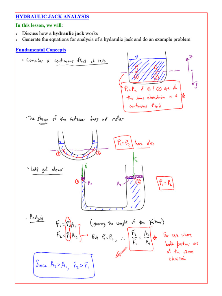 Fluid Mechanics Lesson 02D | PDF Fluid Mechanics Lesson 02D | PDF