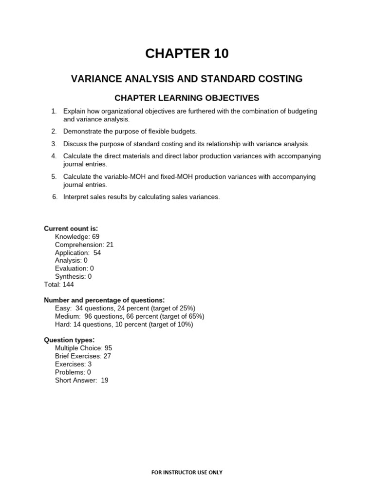 Farmer CA1e TB Ch10 3PP Accepted | PDF | Cost Accounting | Inventory