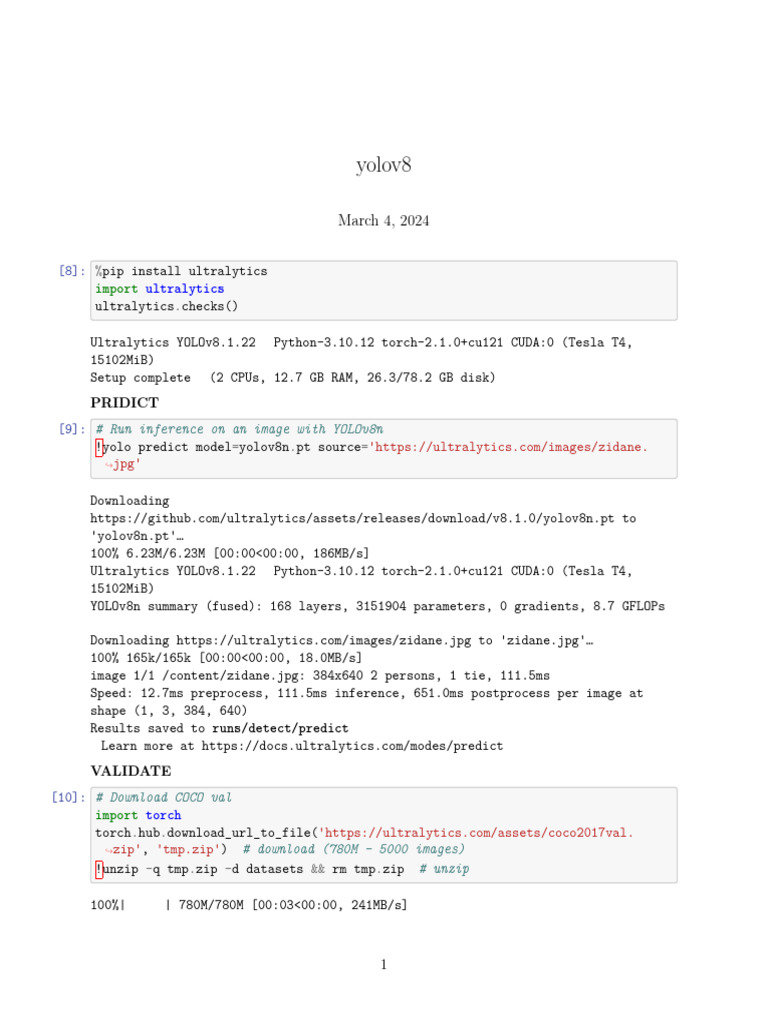 Yolov 8 | PDF | Computer Programming | Computer Engineering