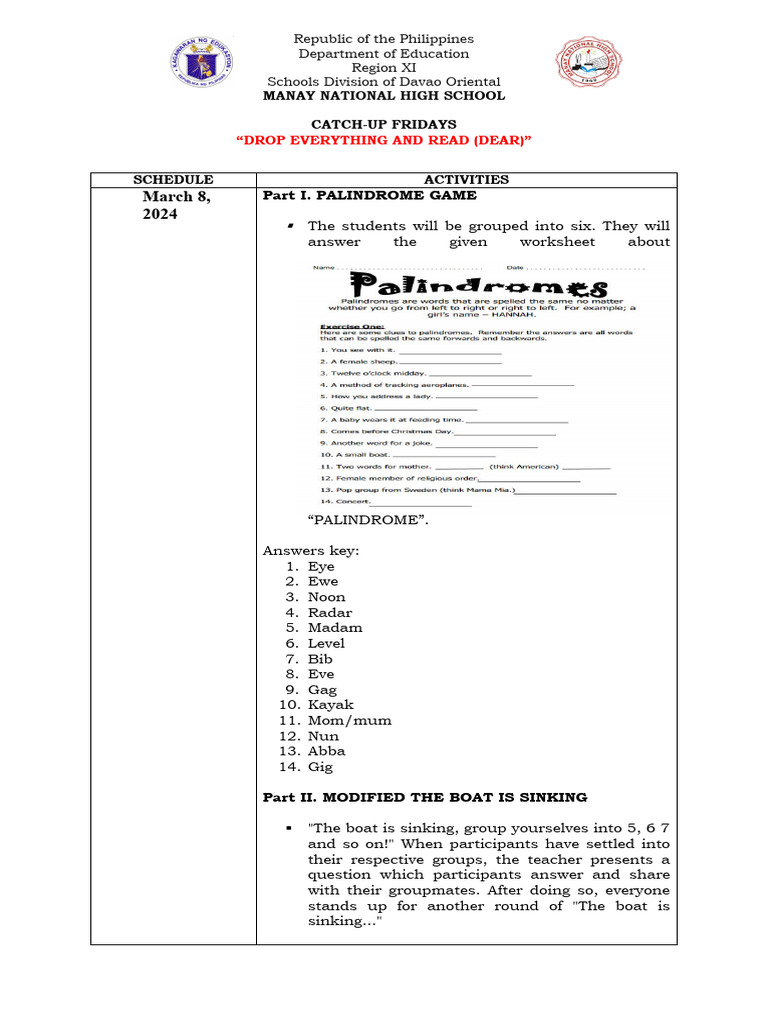 Reading Week2 | PDF | Language Arts & Discipline