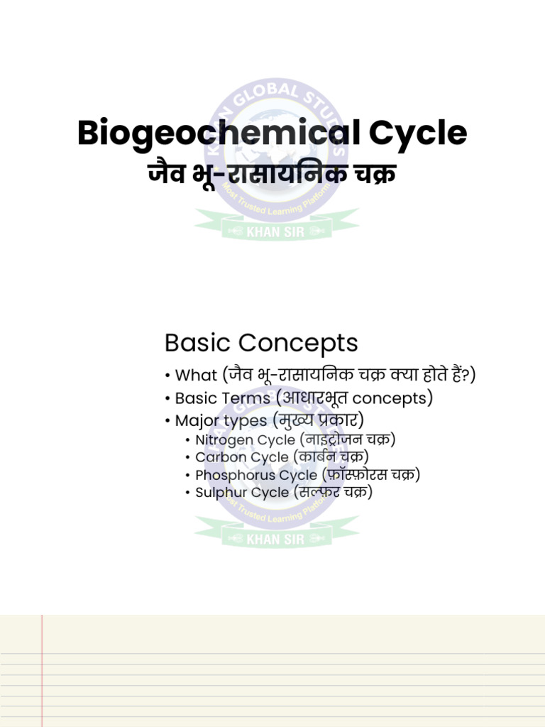 Environmental Ecology Class-9 Notes | PDF