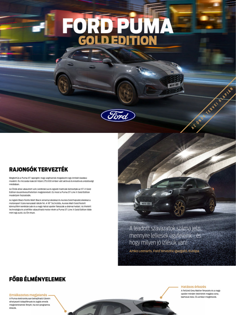 BRO-ford Puma Gold Edition | PDF