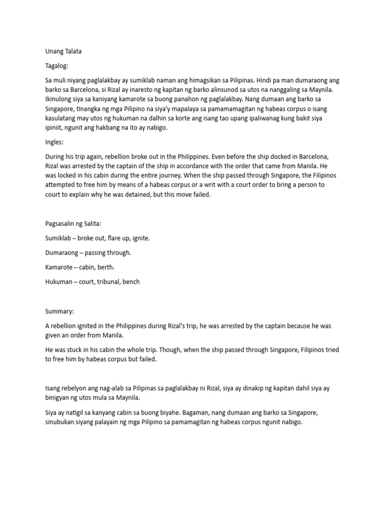 Filipino Reporting | PDF