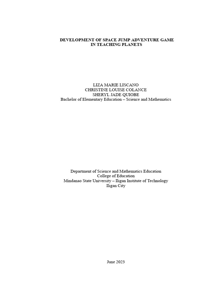 Manuscript.ch1-3(Liscano, Et Al.) Edited | PDF | Learning | Educational Technology
