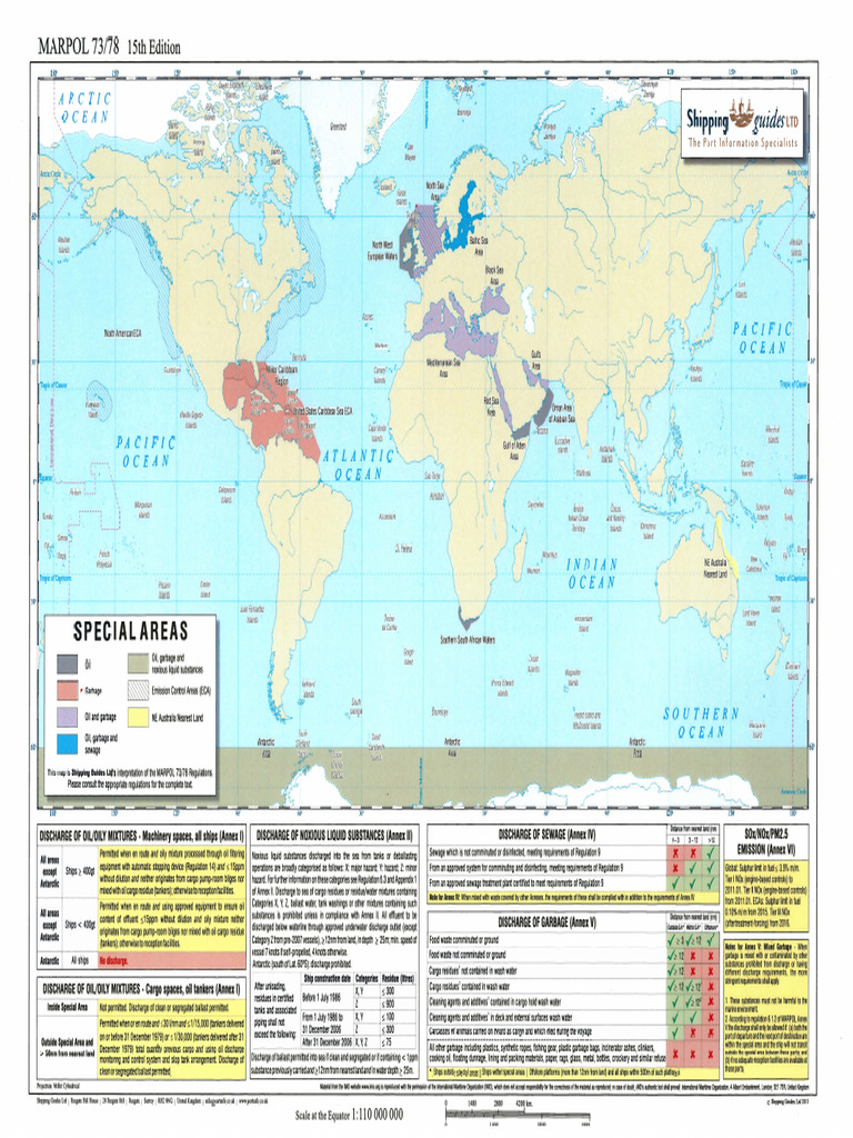 MARPOL Special Areas | PDF