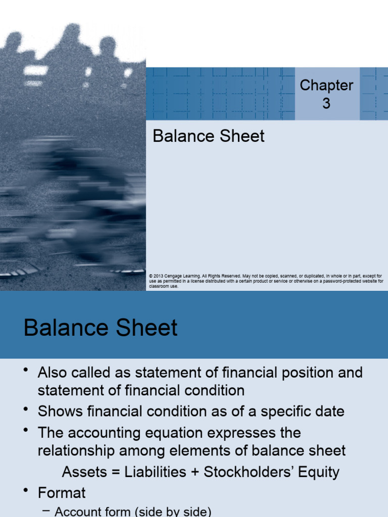 Balance Sheet | PDF | Depreciation | Retained Earnings