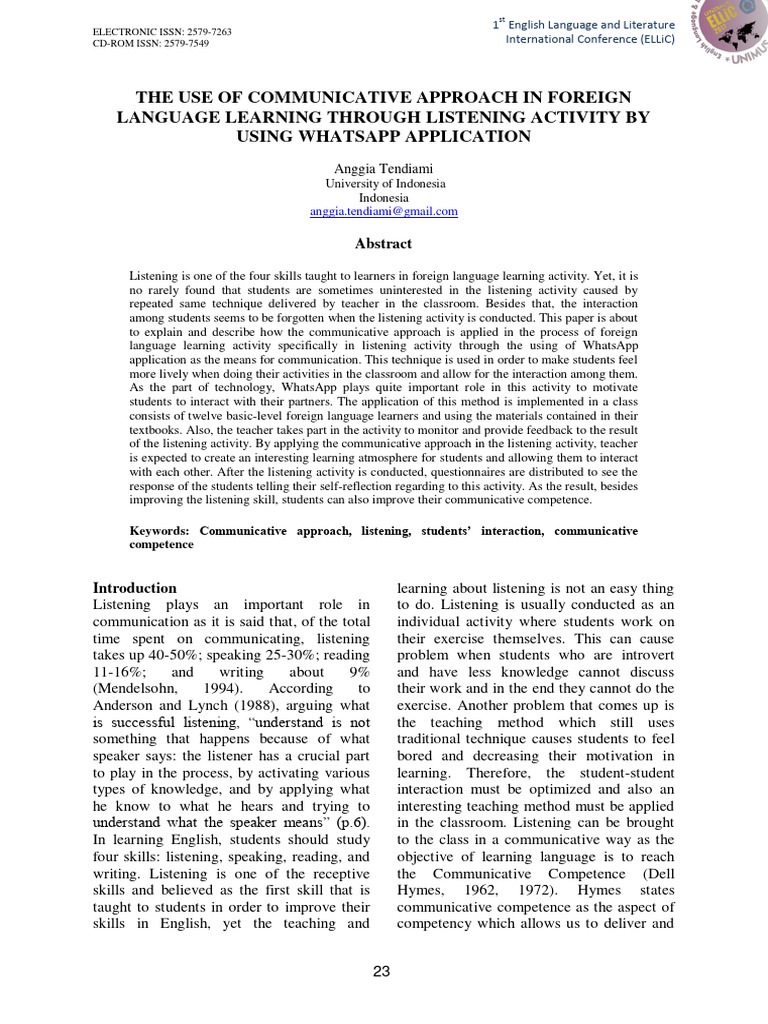 Ppt Article Pdf Methodology Reading Comprehension