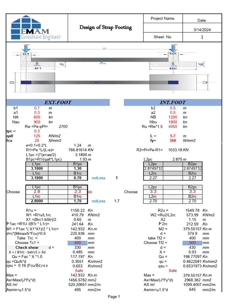 Structural Engineering Calculations | PDF