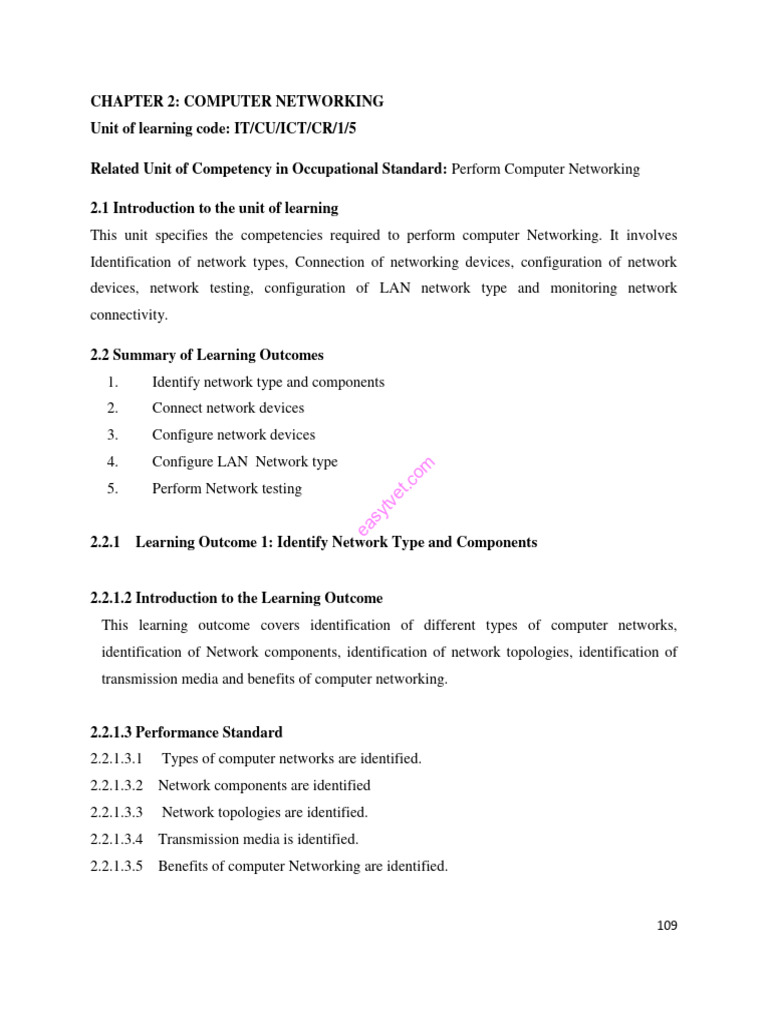 comp_network | PDF | Network Topology | Computer Network