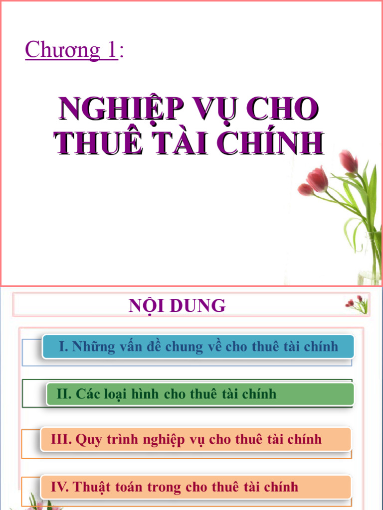 c1 Cho Thue Tai Chinh | PDF
