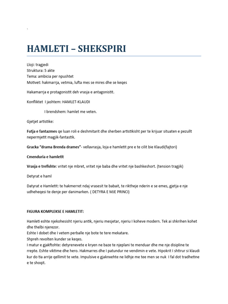 Hamleti | PDF
