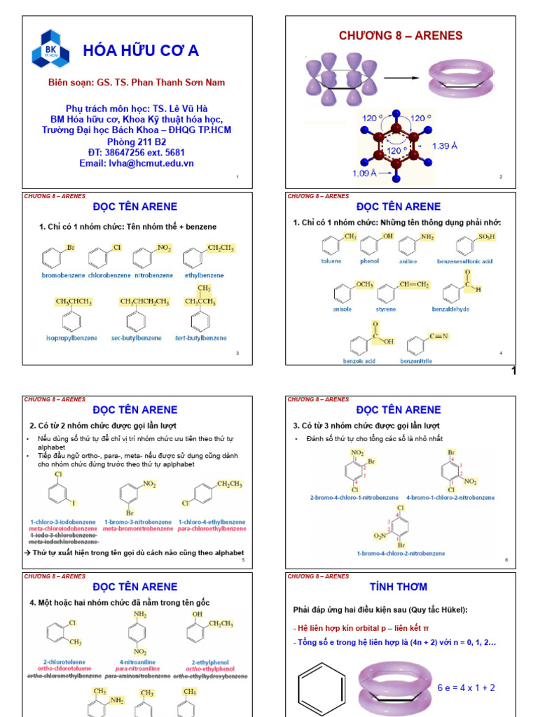 chapter 8 (full VN) Arenes | PDF