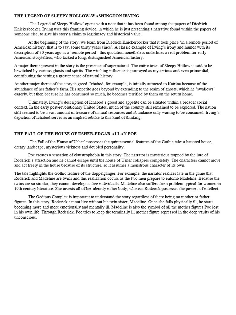 American Short Story-1 | PDF