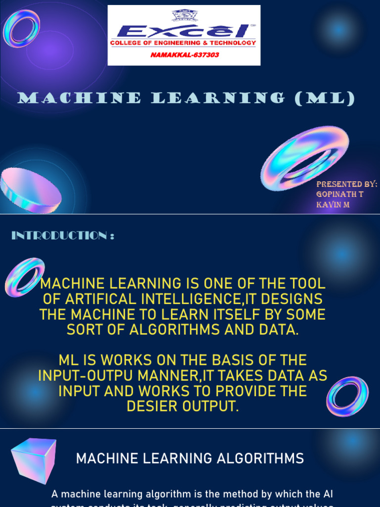 Machine Learning Pdf Machine Learning Information Technology