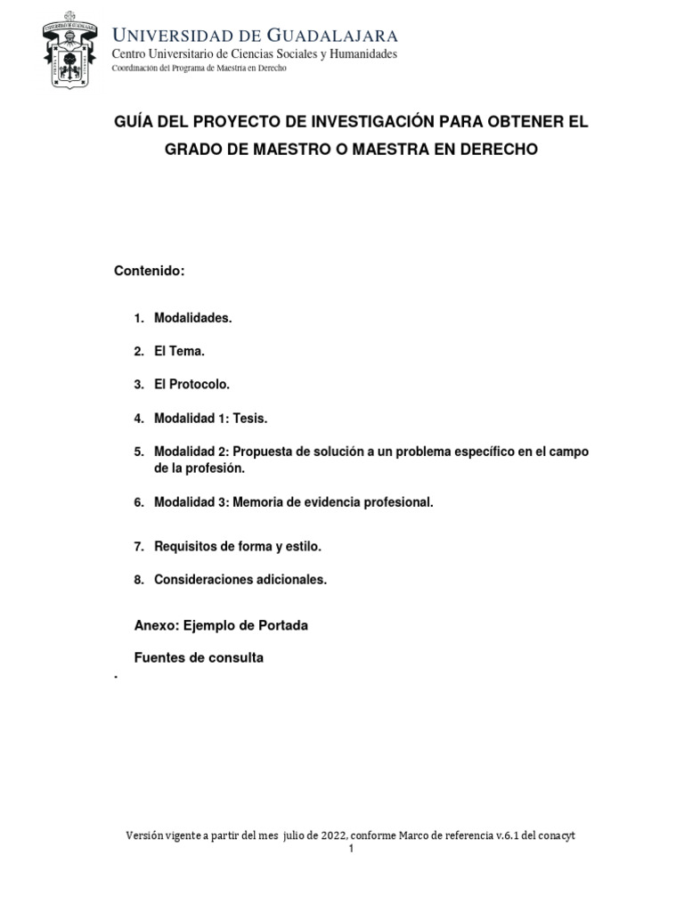 Lineamientos Protocolo | PDF | Conocimiento | Teoría