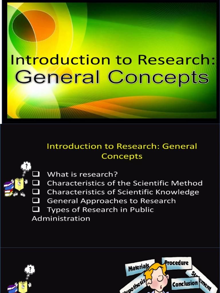 Lesson-1 Intro To Research | PDF