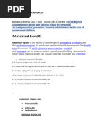 Mother Child Health Handbook MOH NEW LAYOUT 10th Sep 2020 | PDF ...