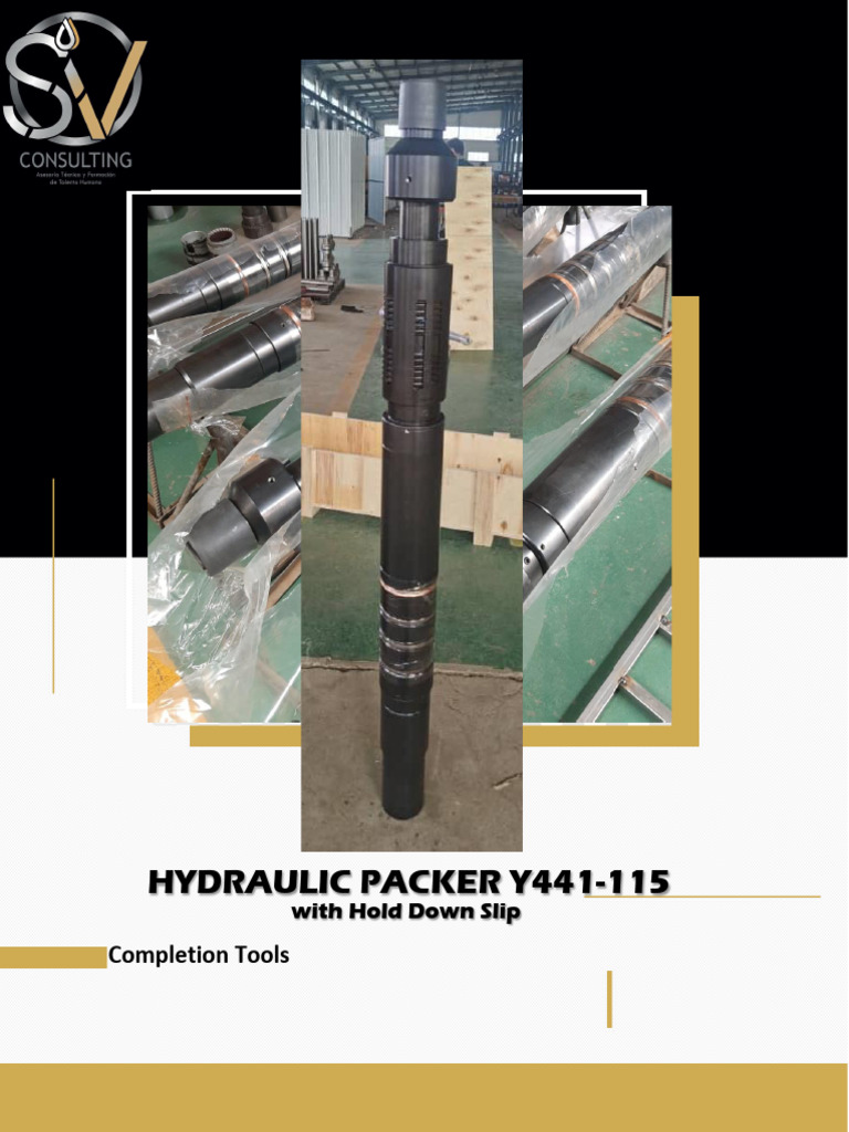 Packers Hidraulicos Y441-115 | PDF | Ingeniería mecánica