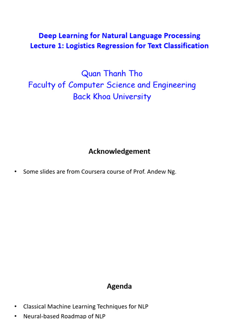 NLP-DL-Lecture1 | PDF | Applied Mathematics | Machine Learning