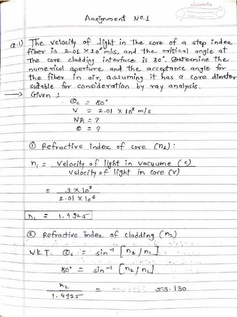 Assignment No.1,2 Unit No.1 FOC | PDF