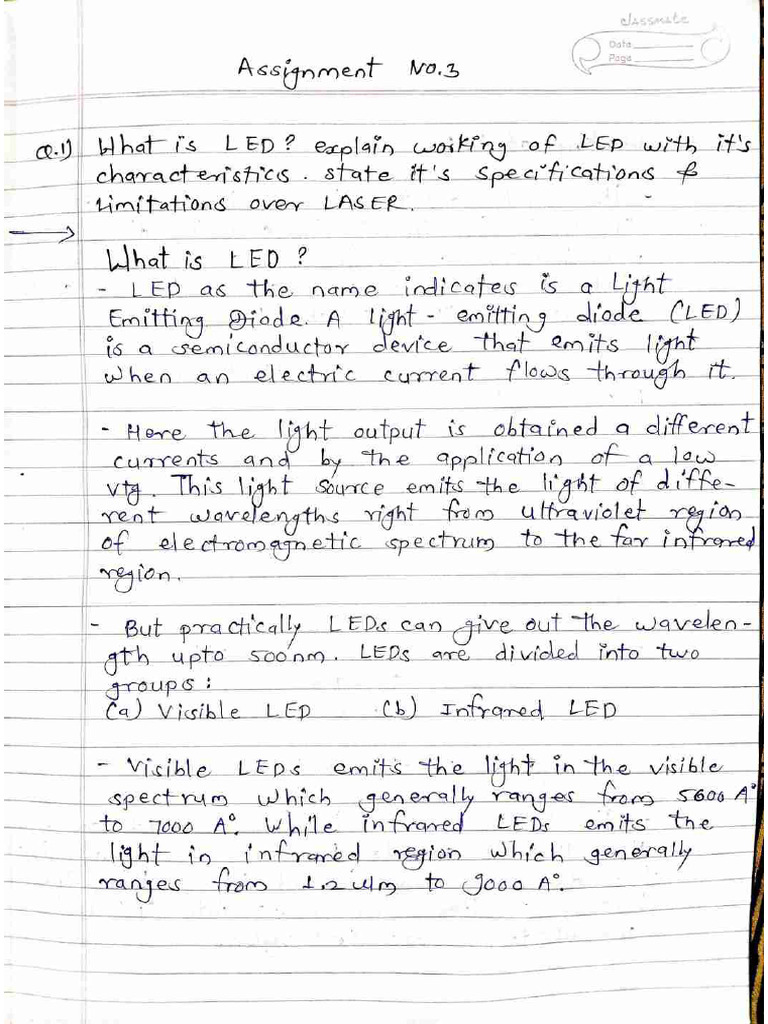Assignment No.3 Unit No.2 FOC | PDF