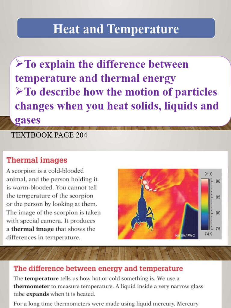 Heat and Temperature | PDF | Temperature | Heat