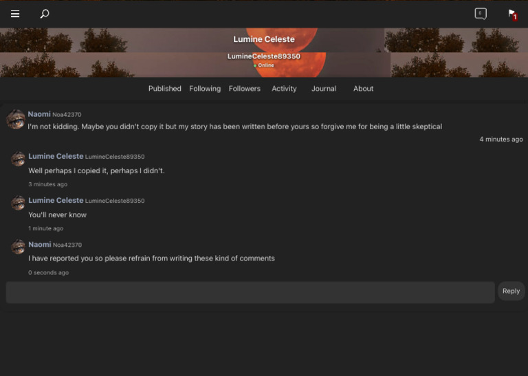 Messages Lumine Celeste Quotev | PDF