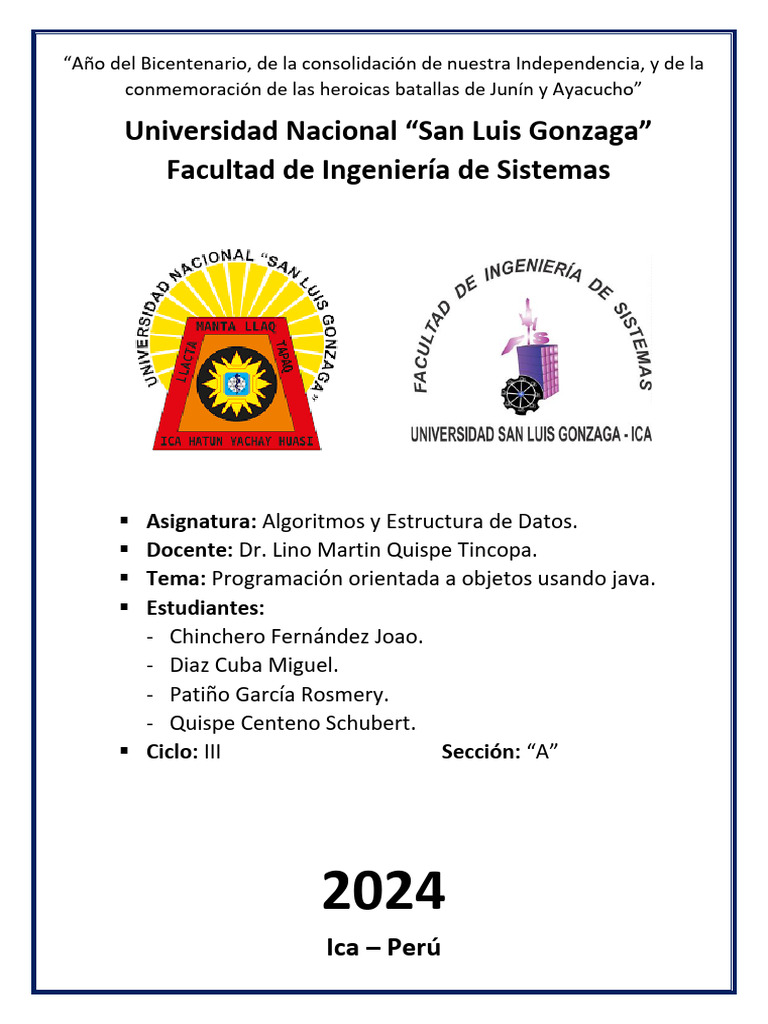 Programacion Orientada A Objetos Pdf Objeto Informática Programación Orientada A Objetos