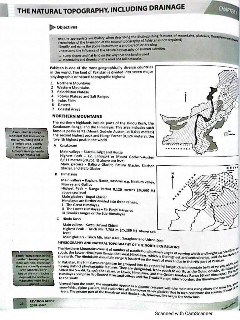 The Natural Topography, Including Drainage | PDF