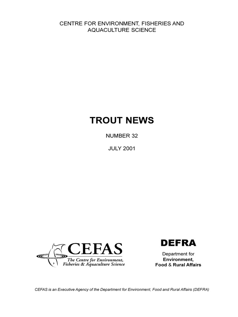 CEFAS Lowestoft Laboratory Contact Information | PDF | Aquaculture ...