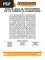 Sopa de Letras de Contaminacion Ambiental | PDF | Contaminación ...