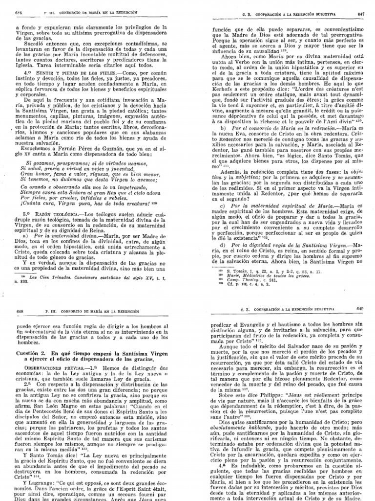 TRATADDO DE LA VIRGEN SANTISIMA Parte 3 Arzob Antonio Garcia y Garcia BAC - PDF Versión 1 | PDF ...
