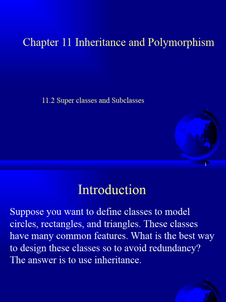 Chapter 11 Part1 Download Free Pdf Inheritance Object Oriented Programming Class 8753