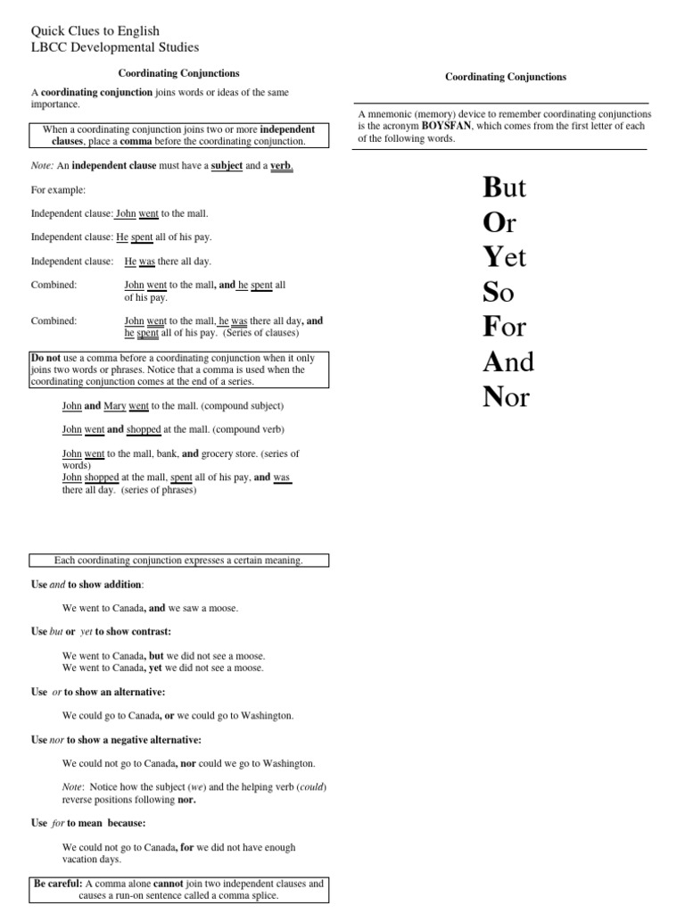 Coordinating Conjunctions 2 | PDF | Linguistic Typology | Linguistic Morphology