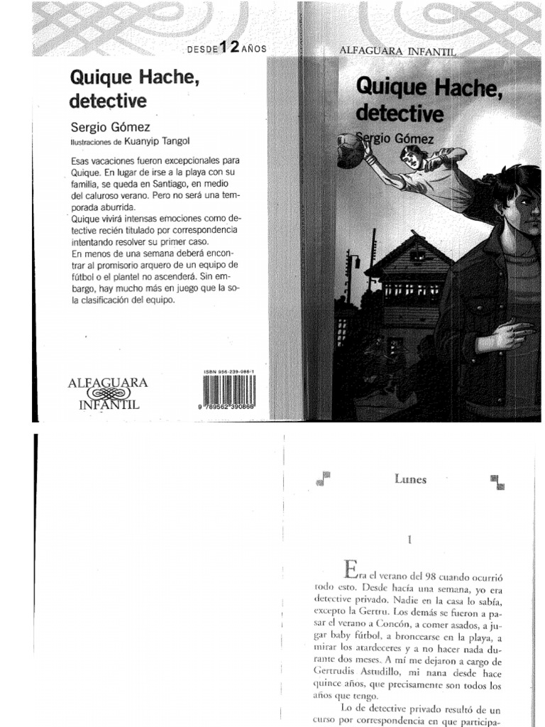 Libro Quique Hache Detective | PDF