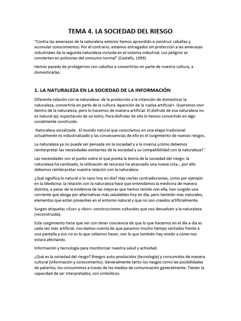 Tema 4 Soc Info | PDF | Verdad | Conocimiento