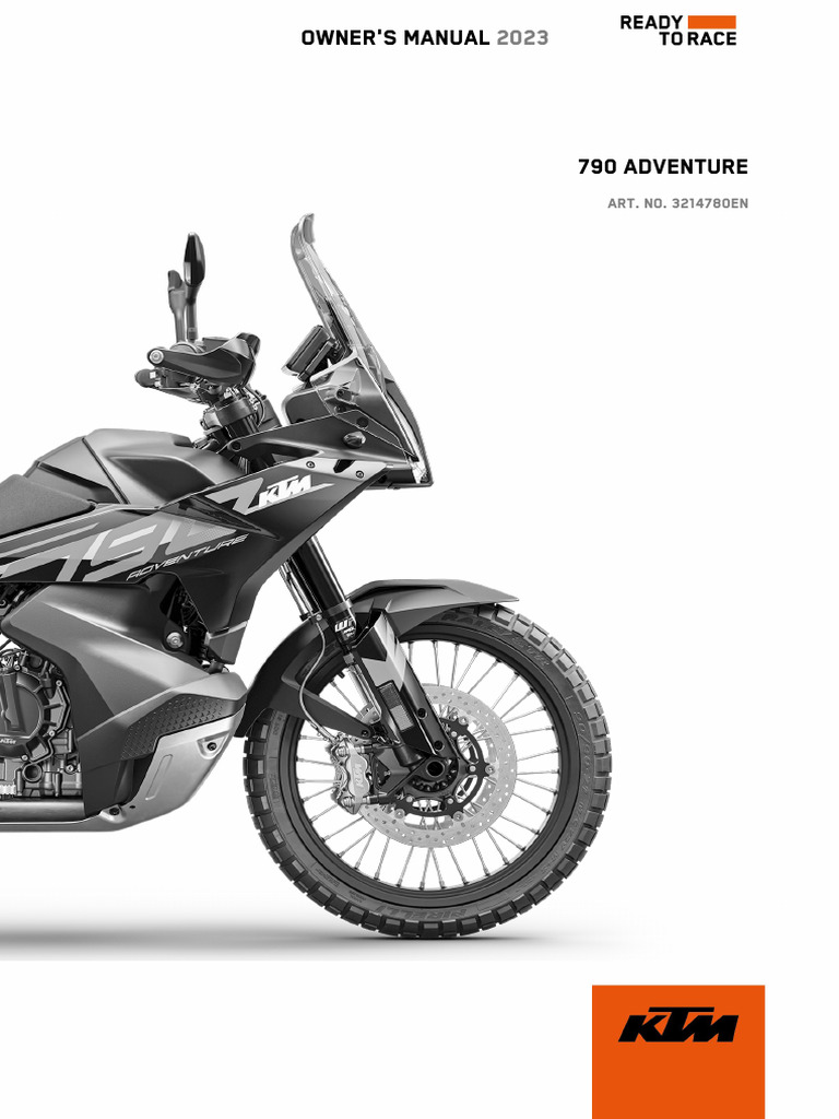 KTM Adv 790 OM | PDF | Brake | Vehicles