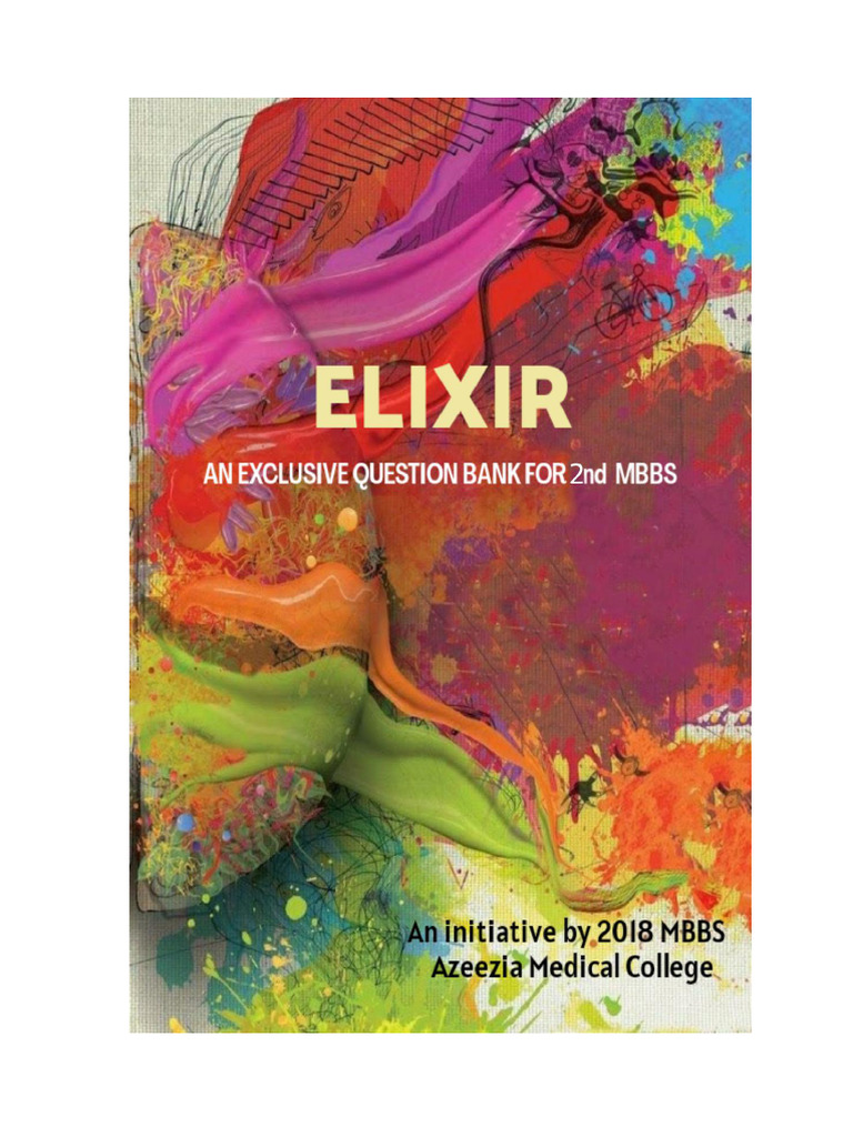Elixer Second Year Mbbs Guide | PDF | Nonsteroidal Anti Inflammatory ...