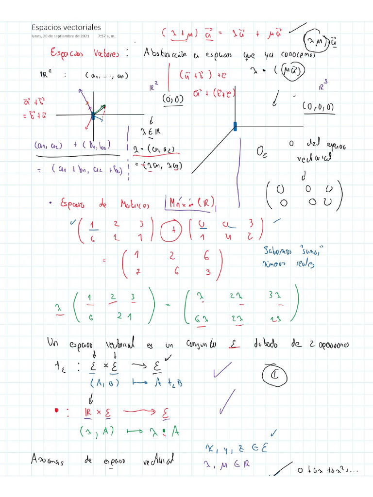 Espacios Vectoriales Pdf